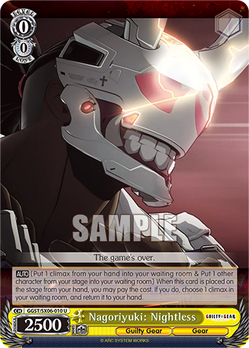 Nagoriyuki: Nightless(GGST/SX06-010) – Sleever Queen