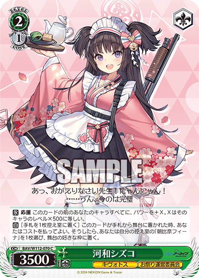 BAV/W112-070 河和シズコ – Sleever Queen