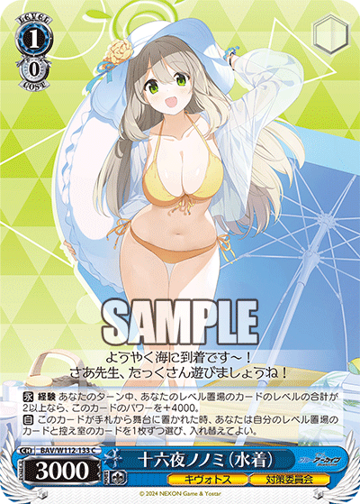 BAV/W112-133 十六夜ノノミ(水着) – Sleever Queen