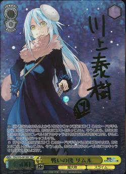 TSK/S70-001SEC 戦いの後 リムル (サイン入り) – Sleever Queen