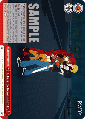 RWBY/WX03-074R A Kiss to Remember By – Sleever Queen