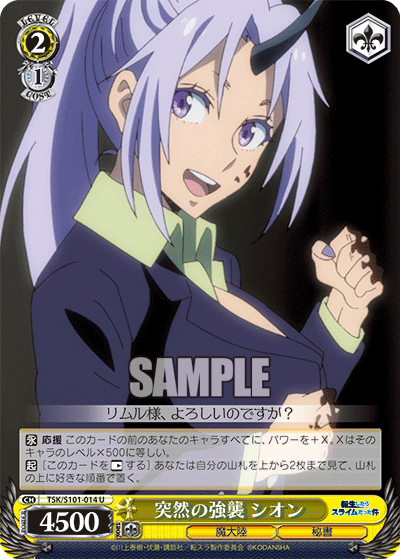 TSK/S101-014 突然の強襲 シオン – Sleever Queen