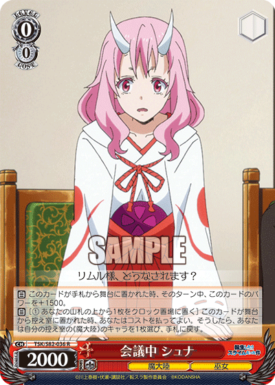 TSK/S82-036 会議中 シュナ – Sleever Queen