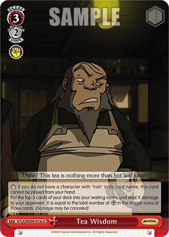 Tea Wisdom(ATLA/WX04-073a) – Sleever Queen
