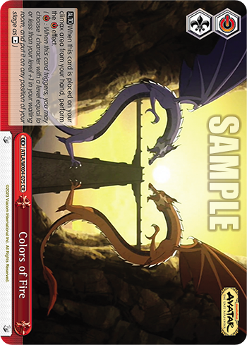 Colors of Fire(ATLA/WX04-075) – Sleever Queen