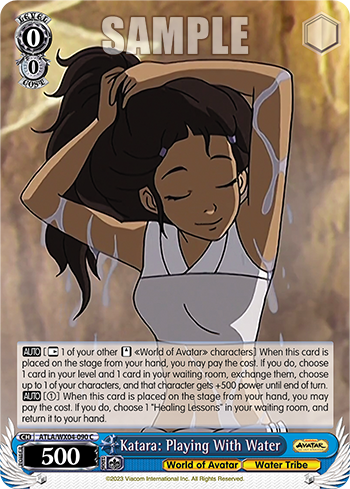 Katara: Playing With Water(ATLA/WX04-090) – Sleever Queen