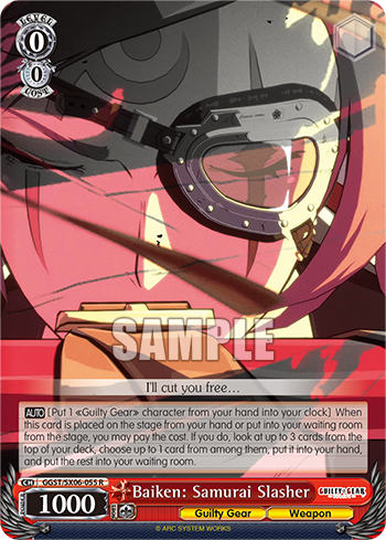Baiken: Samurai Slasher(GGST/SX06-055) – Sleever Queen