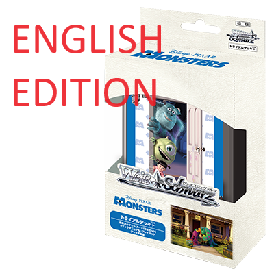 MONSTERS PIXAR TRIAL DECK + WEISS SCHWARZ ENGLISH EDITION (PRE-ORDER ...