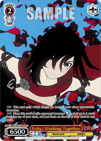 Ruby: Working Together(RWBY/WXE01-38OFR) – Sleever Queen