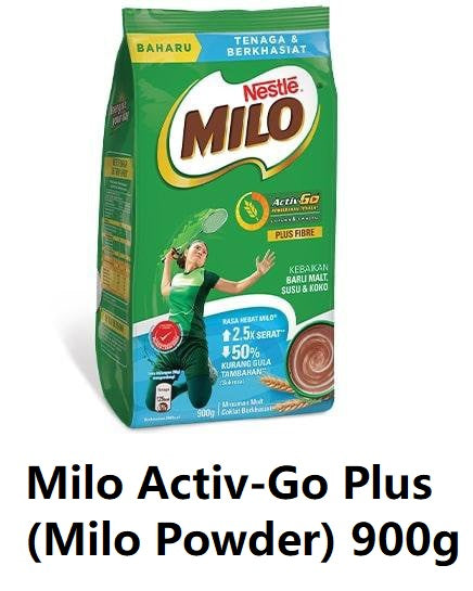 Milo Activ-Go Plus (Milo Powder) 900g (Food) – Sleever Queen