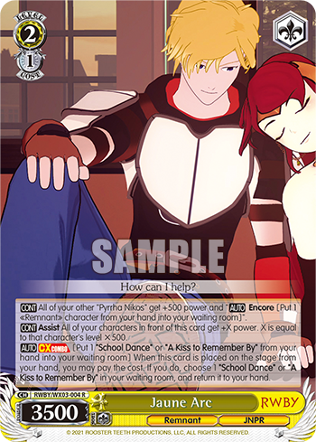 RWBY/WX03-004 Jaune Arc – Sleever Queen