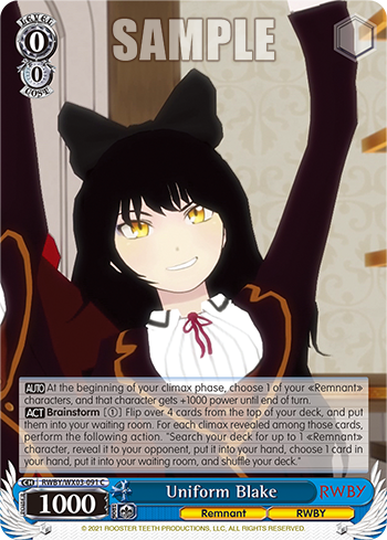 RWBY/WX03-091 Uniform Blake – Sleever Queen