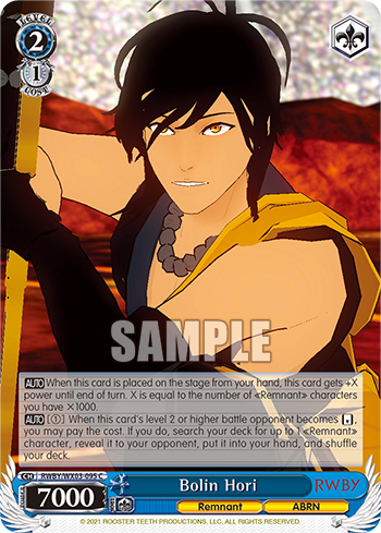 RWBY/WX03-095 Bolin Hori – Sleever Queen
