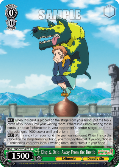 King & Oslo: Away From the Bustle(SDS/SX03-028) – Sleever Queen