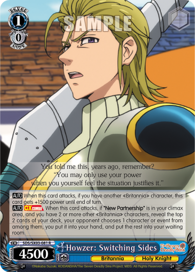 Howzer: Switching Sides(SDS/SX03-081) – Sleever Queen